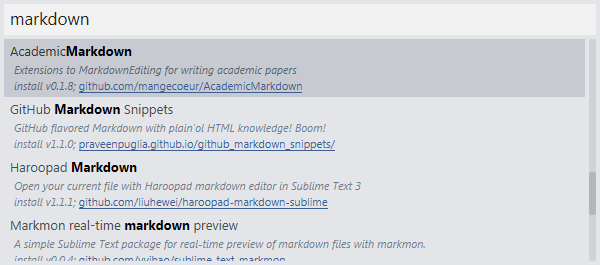 使用Sublime Text 4写Markdown | 飞爱碧玉的个人博客